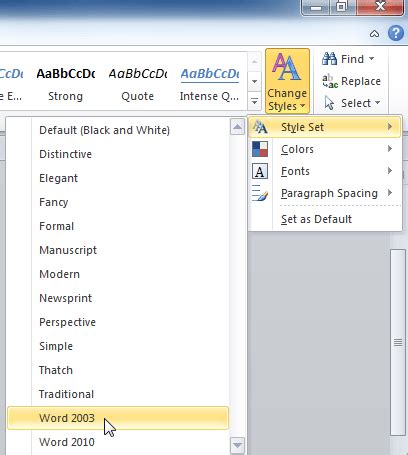 How To Set Default Line Spacing In Word