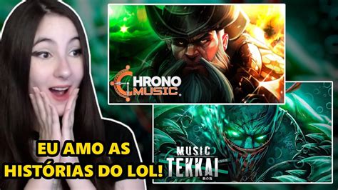 REACT 2 em 1 Gangplank REI DOS LADRÕES Chrono Terror das