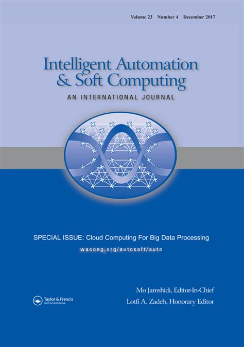 intelligent automation and soft computing taylor and francis online