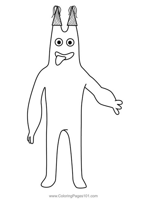 Banban Garten Of Banban Coloring Page In 2024 Cute Coloring Pages