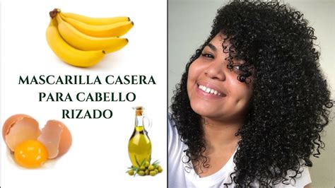 MASCARILLA CASERA Hidratante Para Cabello Rizado Hairtransicion YouTube