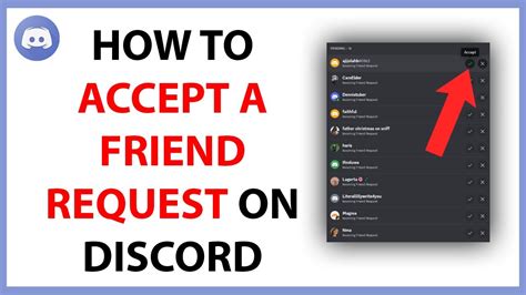 How To Accept A Friend Request On Discord YouTube