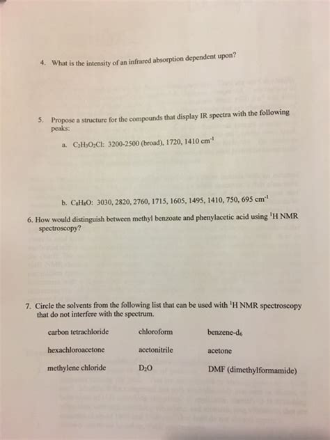 Solved Post Lab Questions Rop Pose A Structure For The Chegg