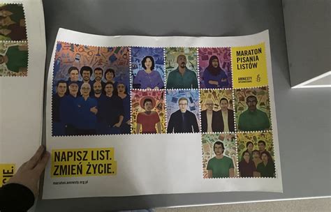 Maraton pisania listów Amnesty International RELACJA Liceum IB