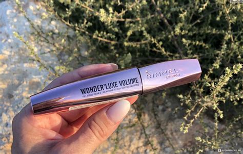 Тушь для ресниц Rimmel WonderLuxe Volume Чёрные чёрные объёмные и