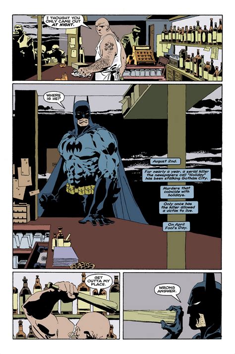 Read Online Batman The Long Halloween Comic Issue 11