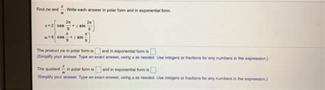 solved find all the complex roots write the answer in