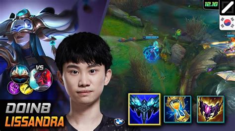 Doinb Mid Lissandra Build Everfrost Unsealed Spellbook LOL KR 12 16
