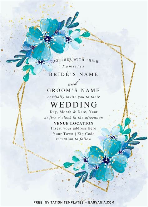 Tổng hợp 999 Blue background wedding invitation Chất lượng cao tải