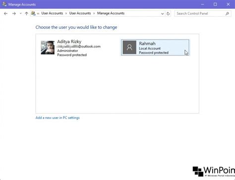 Cara Menghapus User Account Administrator Windows 10 Gragfox