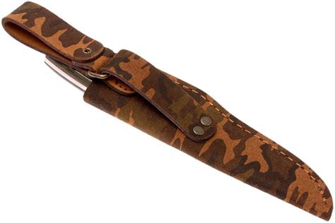 Brisa Trapper N Co Scandi Green Canvas Micarta Camo