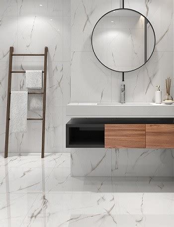 PORCELANATO INTERNO MÁRMORE ESMALTADO POLIDO BORDA RETA CALACATA GOLD