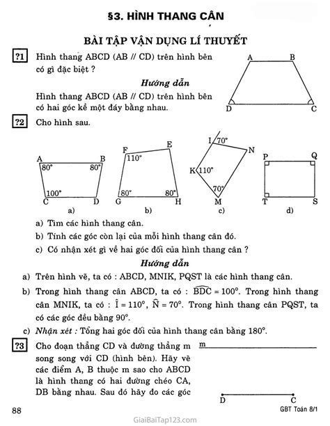 95 Hình Vẽ Hình Thang đẹp Nhất Trường TIểu Học Tiên Phương Chương