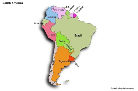 Mapas De Muestra Para Sudamerica