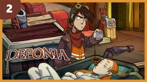 RUFUS LE PREPARA UN CAFE A LA BELLA DURMIENTE Deponia Episodio 2