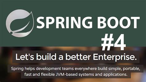 spring boot tutorial for java developers 4 using spring boot initializr youtube