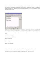 Cap05 Doc In This Post I Will Share The Questions And Answers For