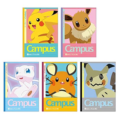 Showa Note 119729003 Pokemon Notebooks Campus Notebook Dotted Ruled