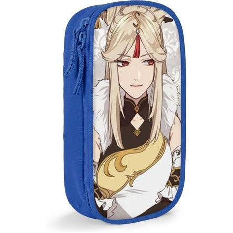 Trousse à crayons Ningguang Genshin Impact Multi Layer Portable Pen