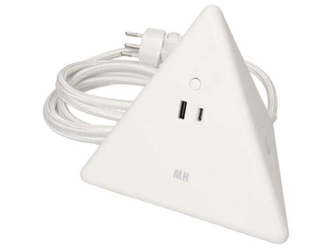Steckdosenleiste Energy Pyramide X Typ Usb A C Weiss Kaufen Bei Obi