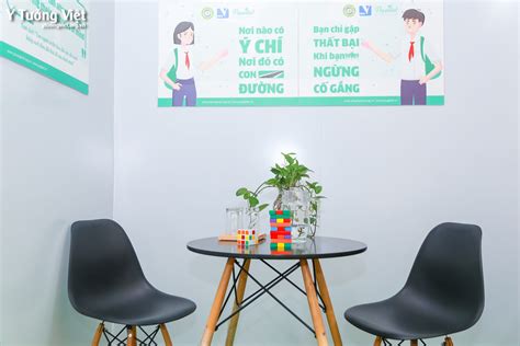 Say hi phòng Tâm lý học đường trường THCS Nguyễn Huệ Một buổi tư