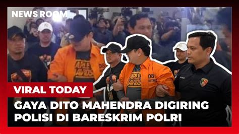 Detik Detik Dito Mahendra Ditangkap Bareskrim Polri Youtube
