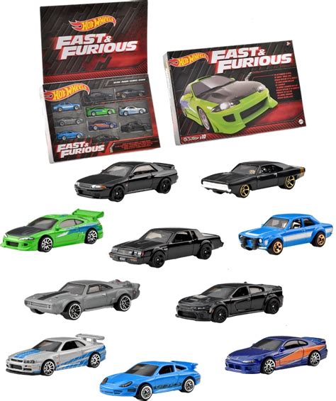 Hot Wheels 10 Car Pack The Fast And The Furious HNT21 HLJ