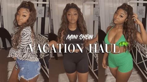 Mini Shein Vacation Haul Youtube