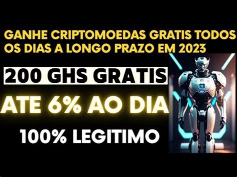 LANÇAMENTOMINERADORA DE CRIPTOMOEDAS 200 GHS GRATIS ATE 6 AO DIA