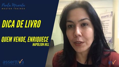 Dica De Livro Quem Vende Enriquece Napoleon Hill Youtube