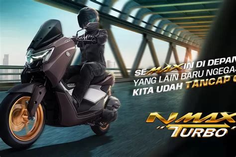 Tercanggih Di Dunia Yamaha Luncurkan NMAX TURBO Desain Mewah
