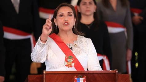 Dina Boluarte tras detención de su hermano Nicanor No vamos a