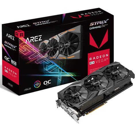 Asus Arez StriX RX Vega 56 8GB DDR5 OC Gaming 90YV0B53 M0NA00 QuickHard