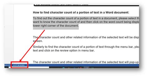 How To Count Characters In Microsoft Word