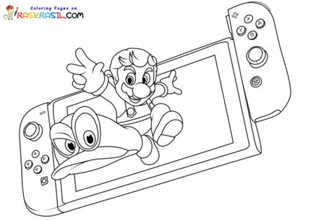 Ausmalbilder Nintendo Switch Malvorlagen Zum Ausdrucken