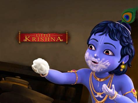 Cartoon Krishna Wallpapers Wallpaper Cave
