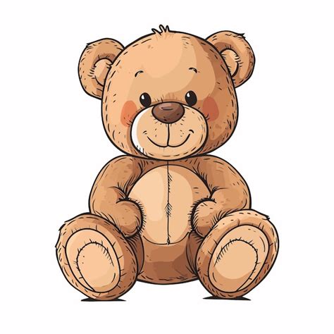 Premium Vector Teddy Bear Toy Icon Cartoon Isolated Vector