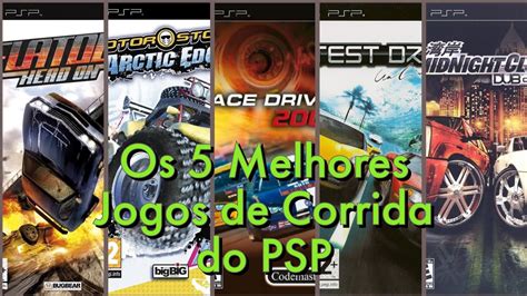 Os 5 Melhores Jogos De Corrida Para O PSP YouTube