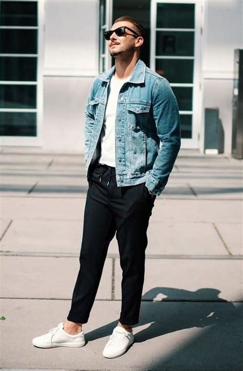 26 Trendy Denim Jacket Outfits For Men Styleoholic