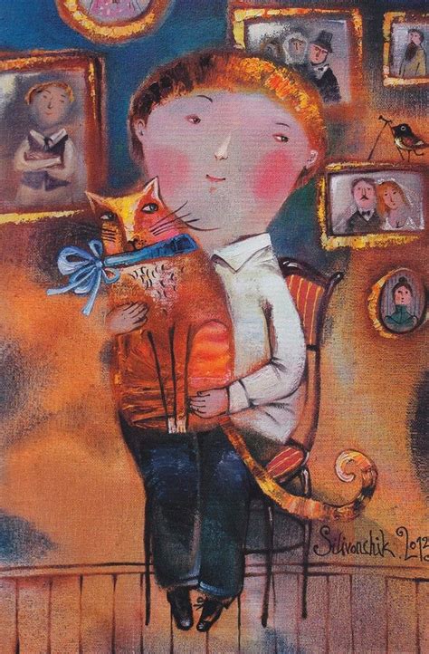 Pingl Par Alison Naisby Sur Woman With Cat Dessin Peinture