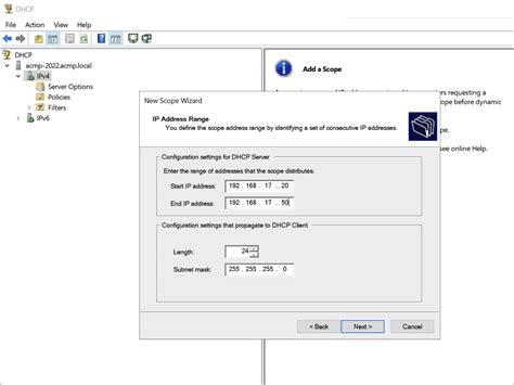 install your own dhcp server in a vmware workstation nat network 4sysops