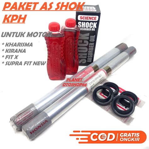 Jual Sepaket As Shock Depan Supra X Karisma Kharisma Kirana Kph As