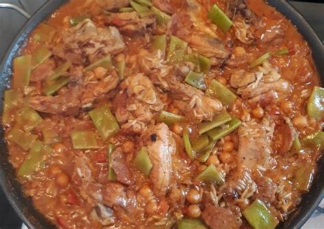 Paella De Pollo Y Chorizo A La Uruguaya Receta De Juan Alberto