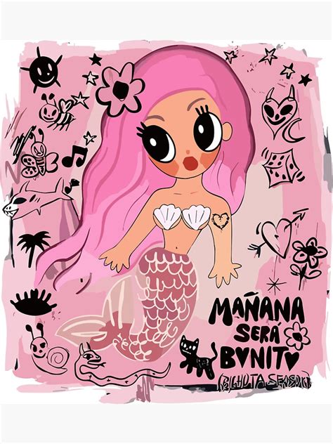 Imán for Sale con la obra Karol G Sirena de SlaveMaciLuxury Redbubble