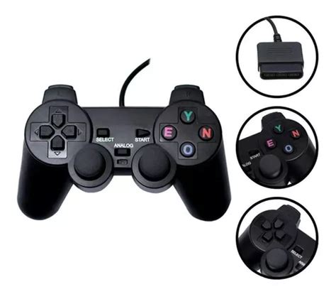 Kit Dois Controles Joystick Playstation 2 Analógico Ps2 MercadoLivre