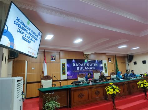 Sosialisasi Standar Operasional Prosedur SOP Yang Berlaku Di