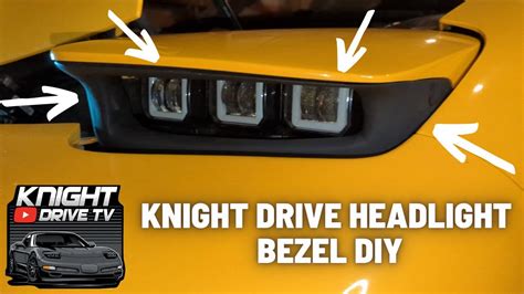 COVER THOSE NAKED KNIGHT DRIVE HEADLIGHTS WITH THIS DIY PROJECT LOOKS