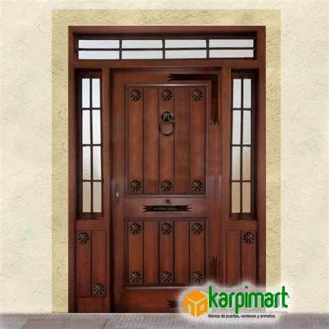Puerta Exterior Rústica Palafox Karpimart Fabrica de puertas y