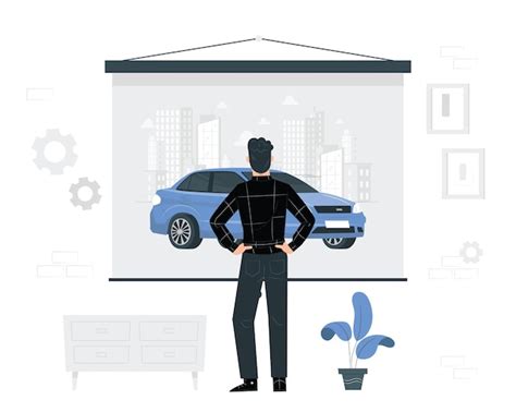 Verkehrsplanung Flat Illustrationen Vektor Premium Vektor