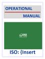Operational Manual Template In Word And Pdf Formats
